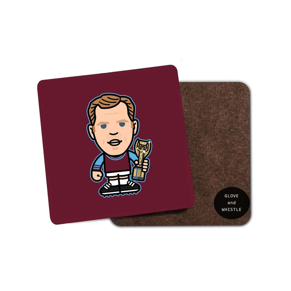 Bobby Moore West Ham Coaster | West Ham Gift Idea – Glove and Whistle