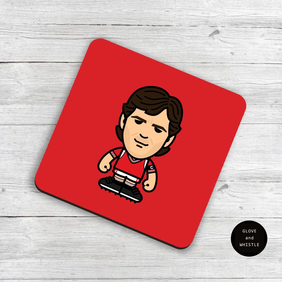 Bryan Robson Manchester United Coaster | Manchester United Gift Idea ...