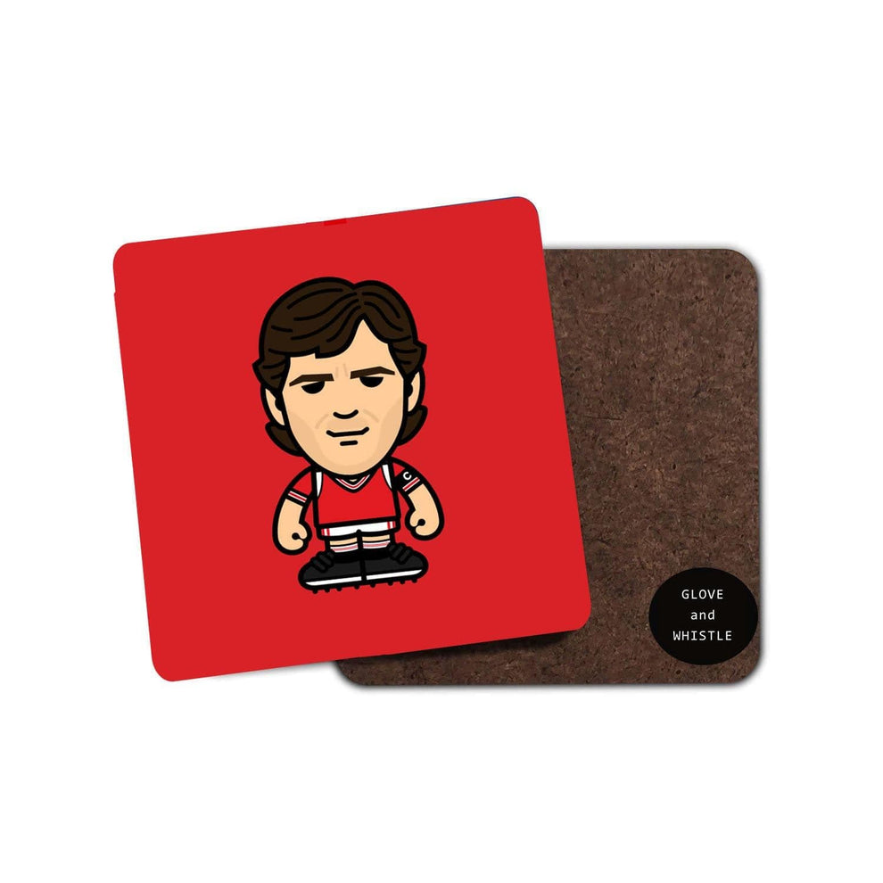 Bryan Robson Manchester United Coaster | Manchester United Gift Idea ...