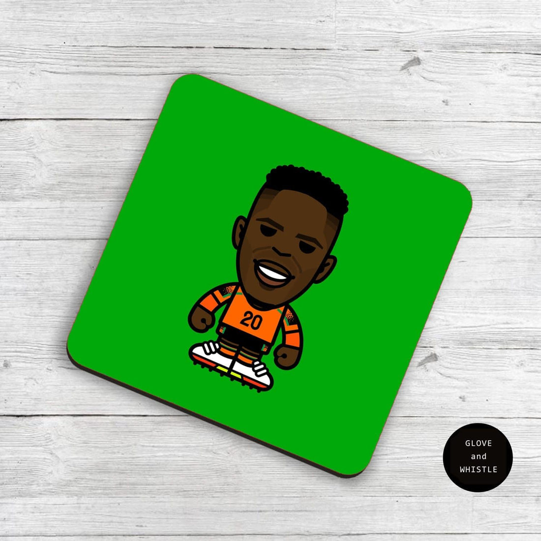 Chiedozie Ogbene Ireland Coaster | Ireland Gift Idea – Glove and Whistle