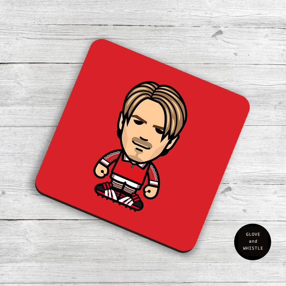David Beckham Manchester United Coaster | Manchester United Gift Idea ...