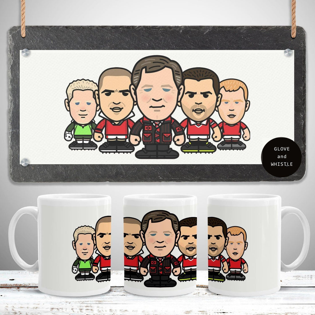 Manchester United Legends Ceramic Mug | Manchester United Gift Idea ...