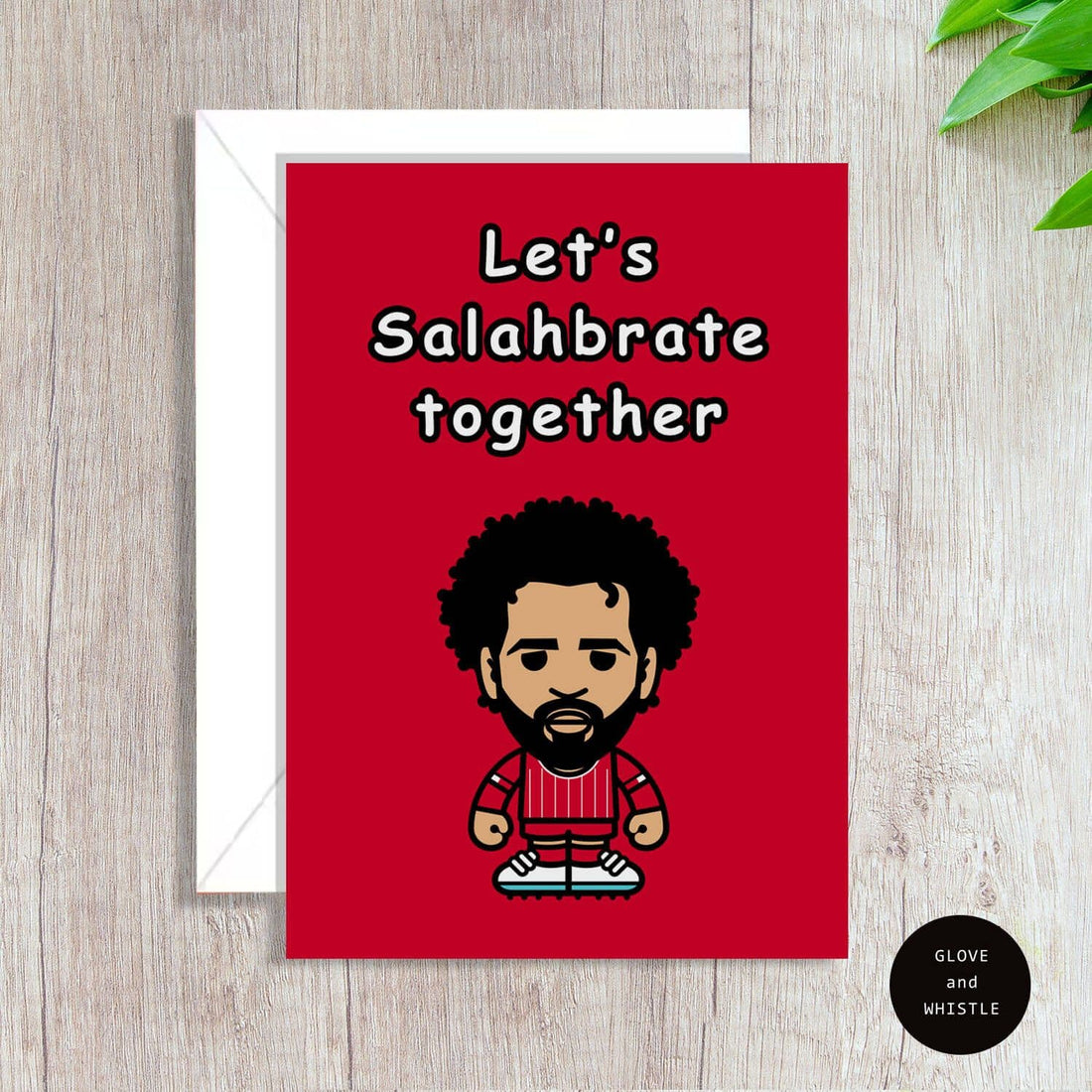 Mohamed Salah Liverpool Card – Glove and Whistle