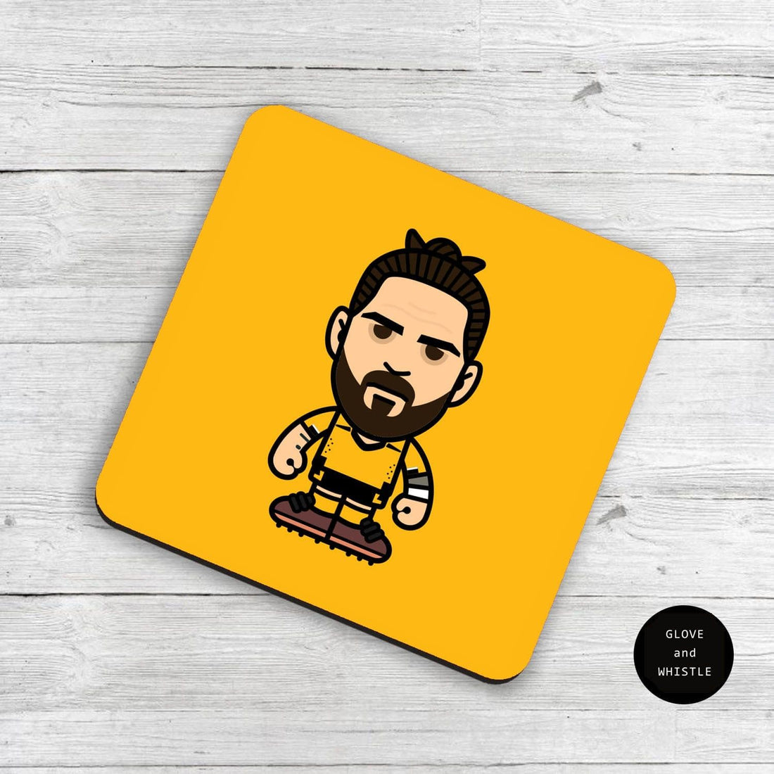 Ruben Neves Wolves Coaster | Wolves Gift Idea – Glove and Whistle